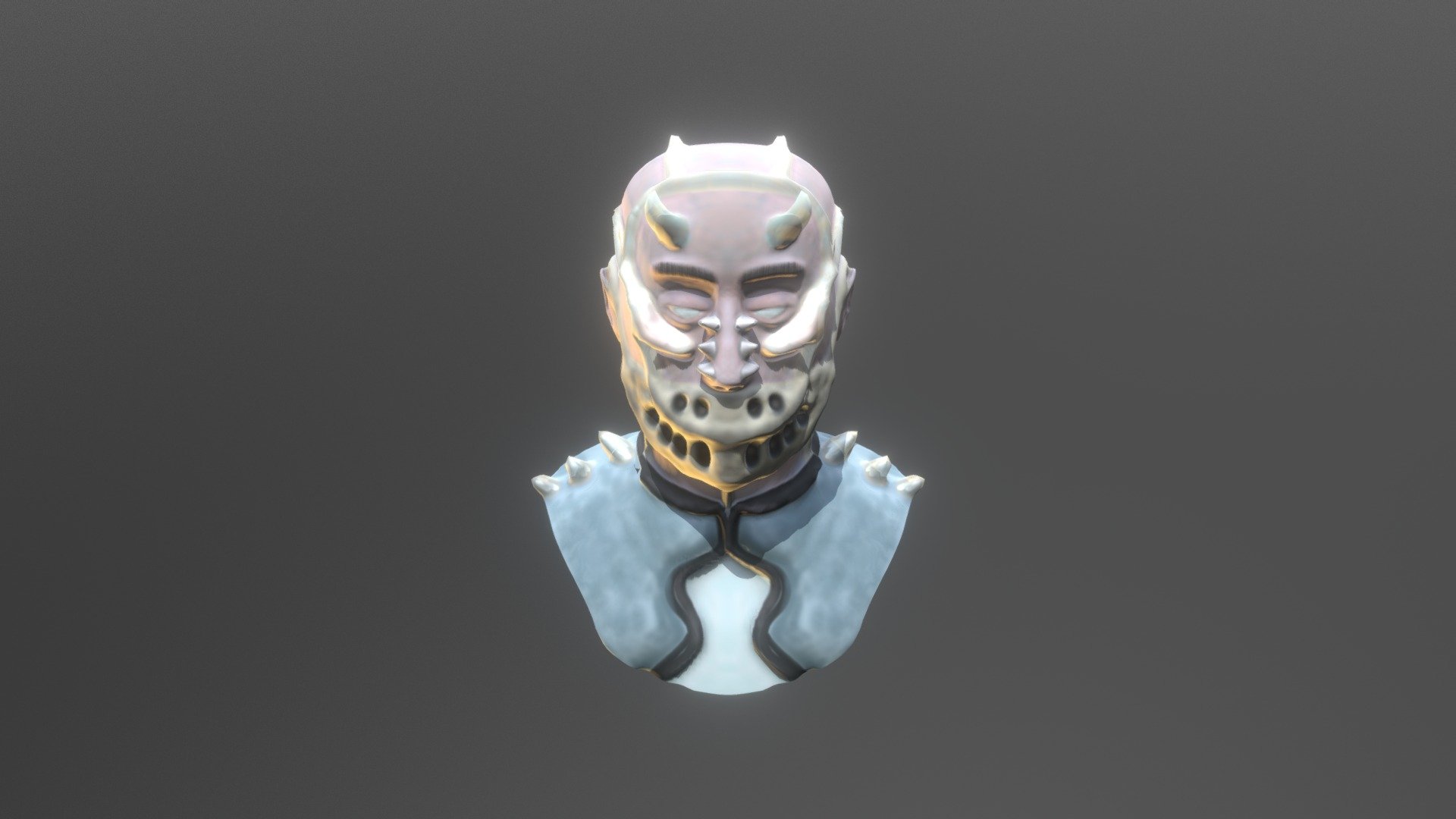 Ice Demon Head - 3D model by Nikki_Struik [a90a327] - Sketchfab