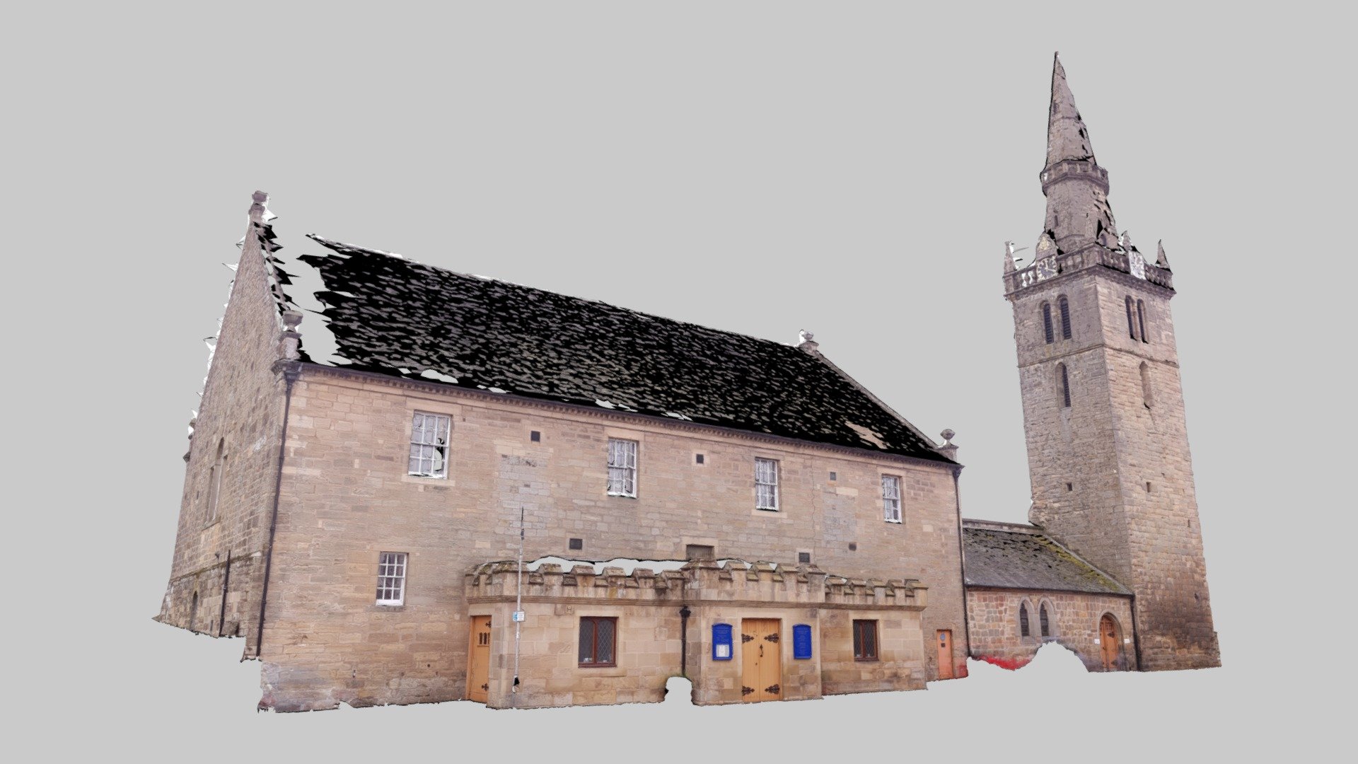 Scotland: Cupar, Old Parish Church - Download Free 3D model by Daniel ...
