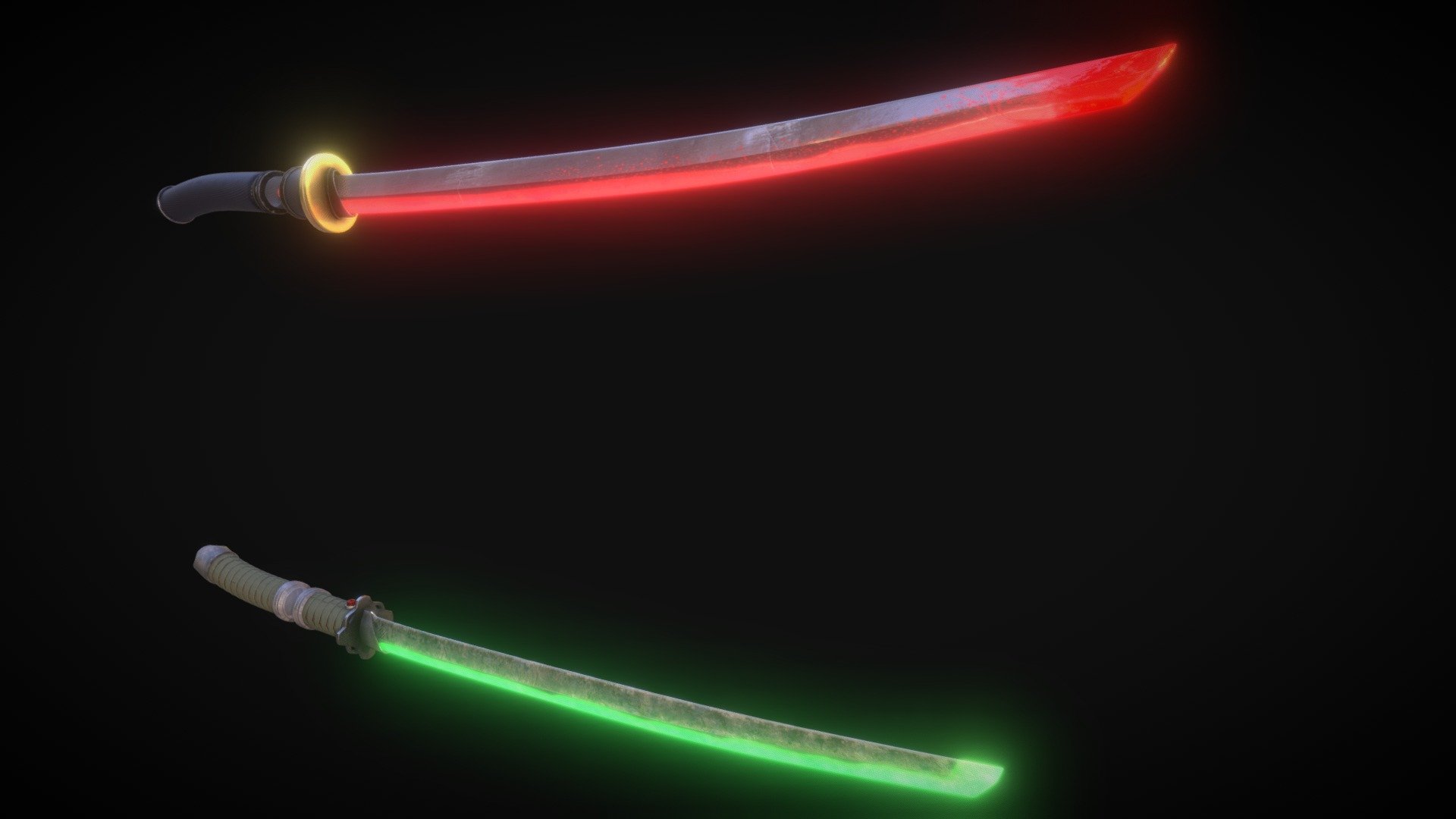 Sabers - 3D model by khangaroo3d [a90b0eb] - Sketchfab