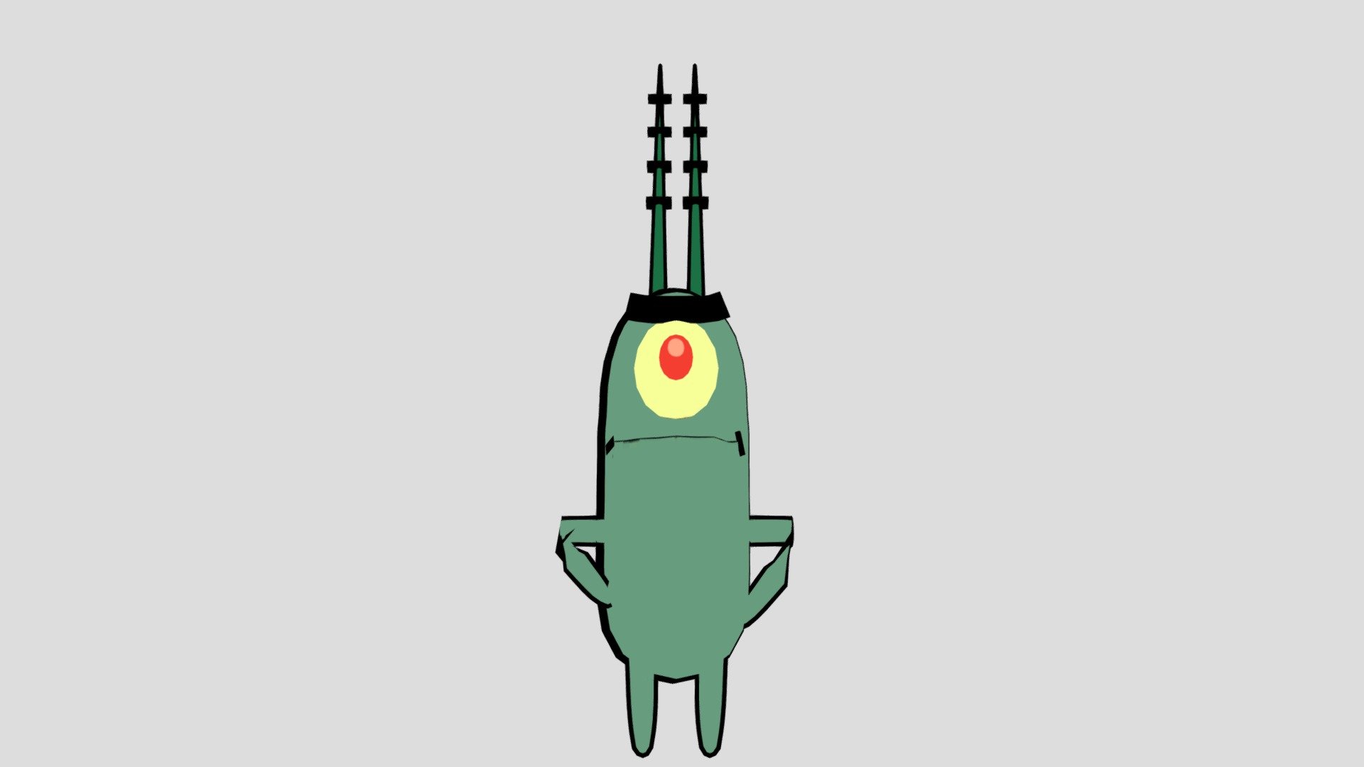 Plankton first look - Download Free 3D model by Spongebobloversketchfab ...