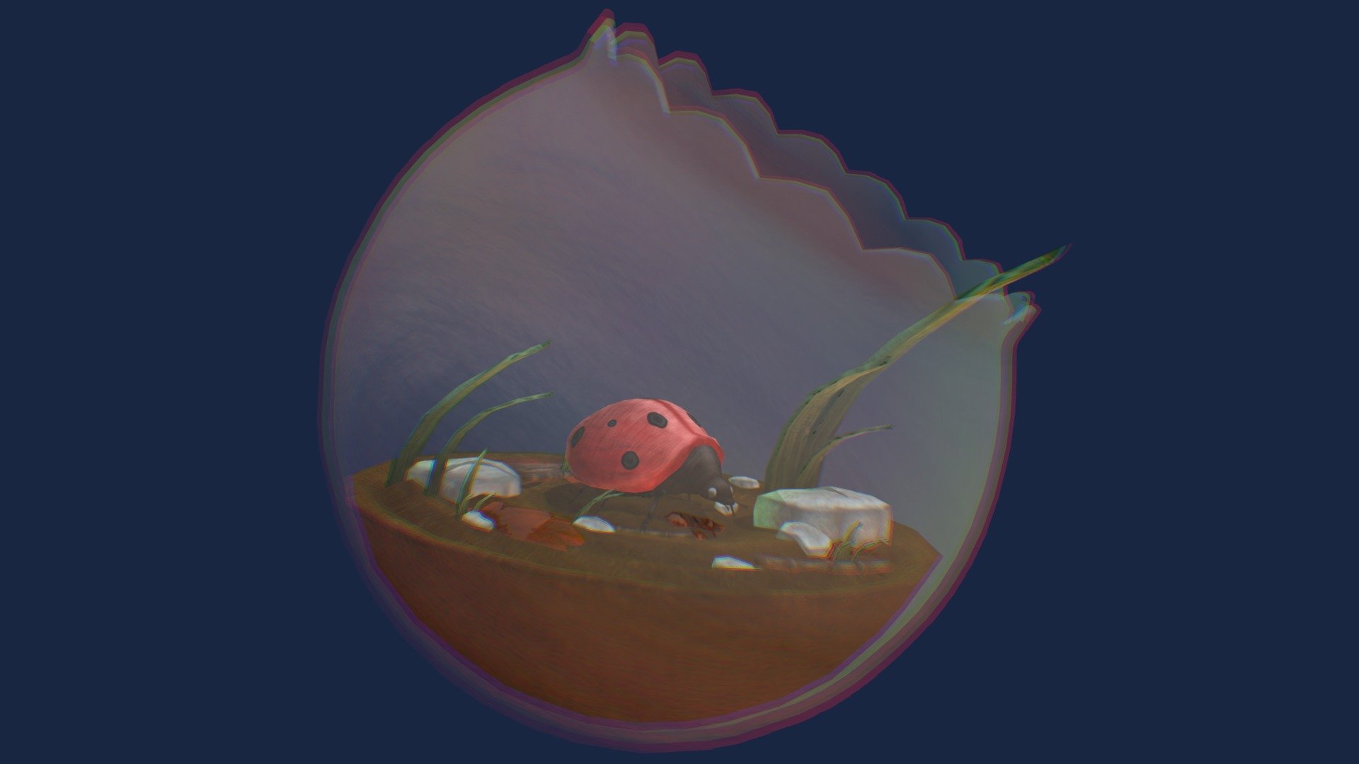 Ladybug - 3D model by CelC [a90f592] - Sketchfab