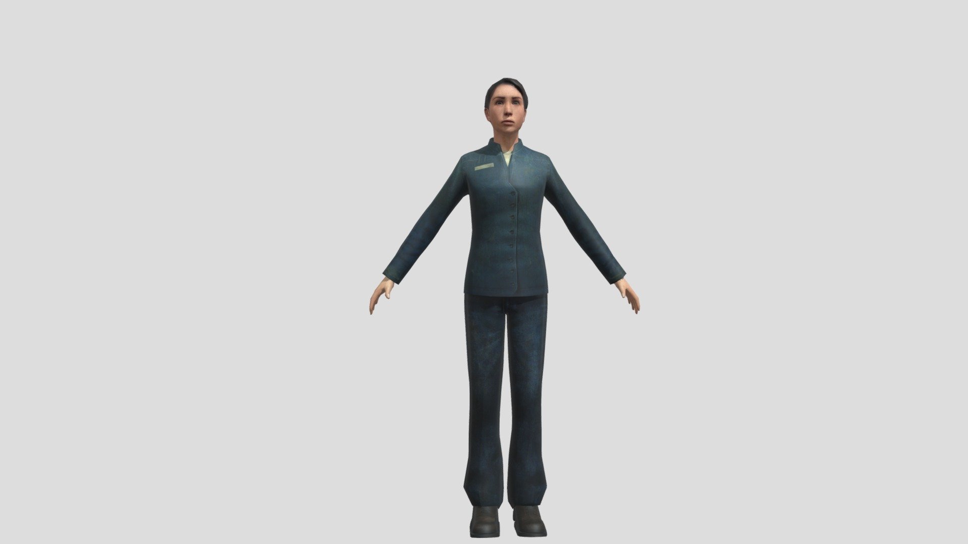 female-01 - 3D model by La roca (@Dogyelpana) [a90f685] - Sketchfab