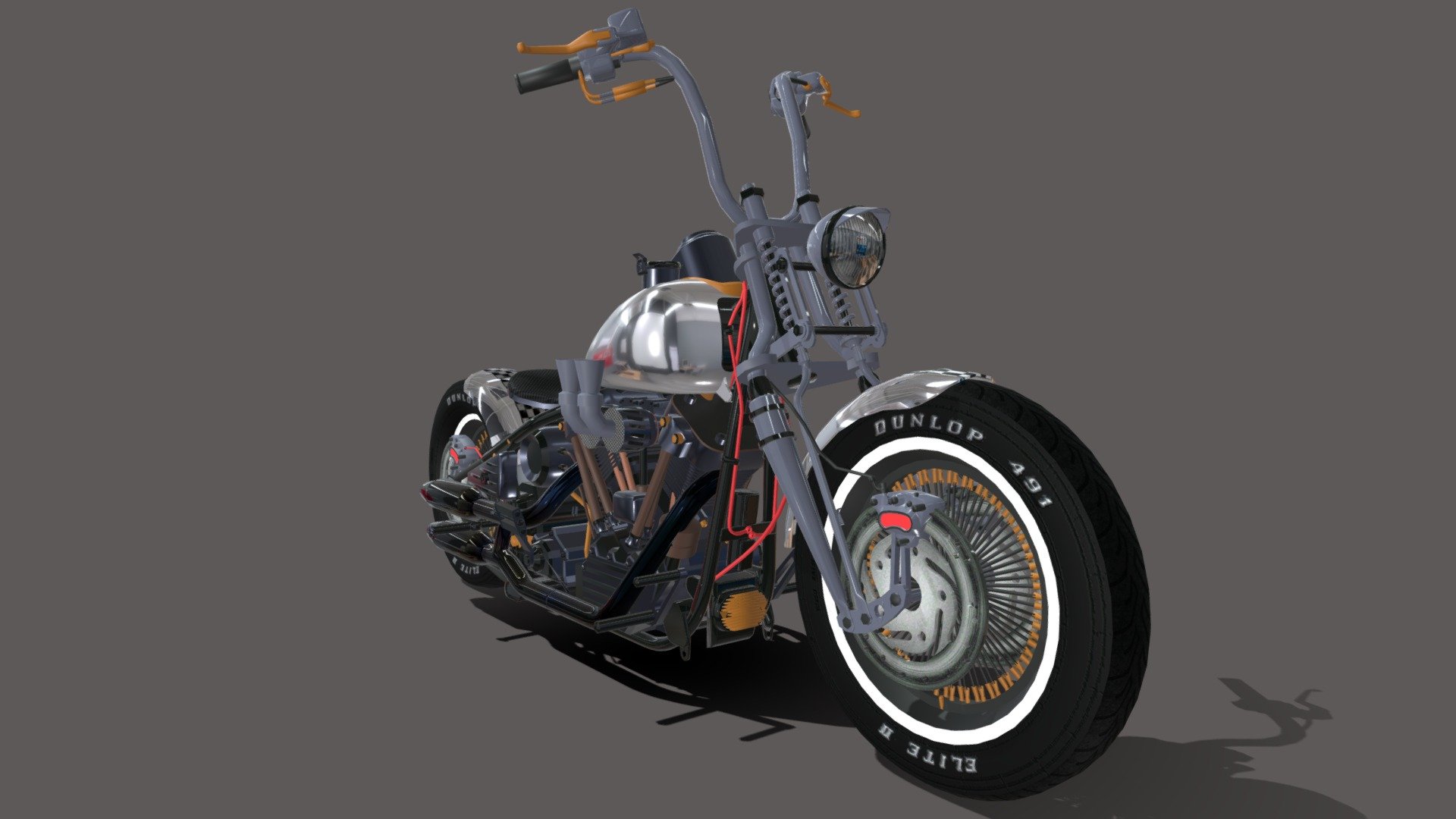 harley-davidson-knucklehead - 3D model by amarbachiri96 [a90f7c1 ...