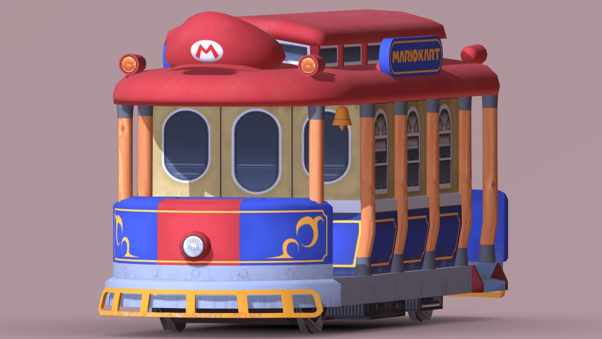 Trolley - Download Free 3D model by maregajavier [a910220] - Sketchfab