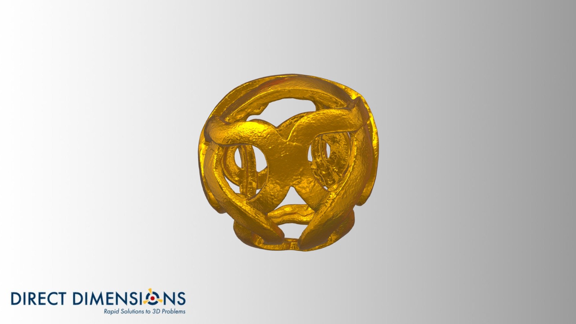 Award wax as scanned and assembled - 3D model by Direct Dimensions ...