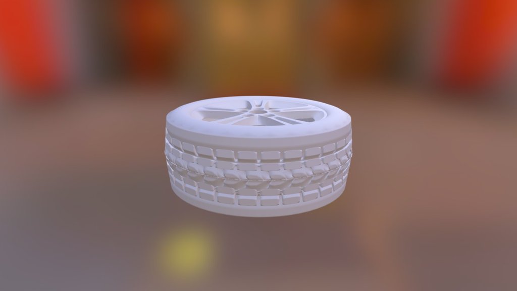 complete wheel - 3D model by tina2 [a910a42] - Sketchfab