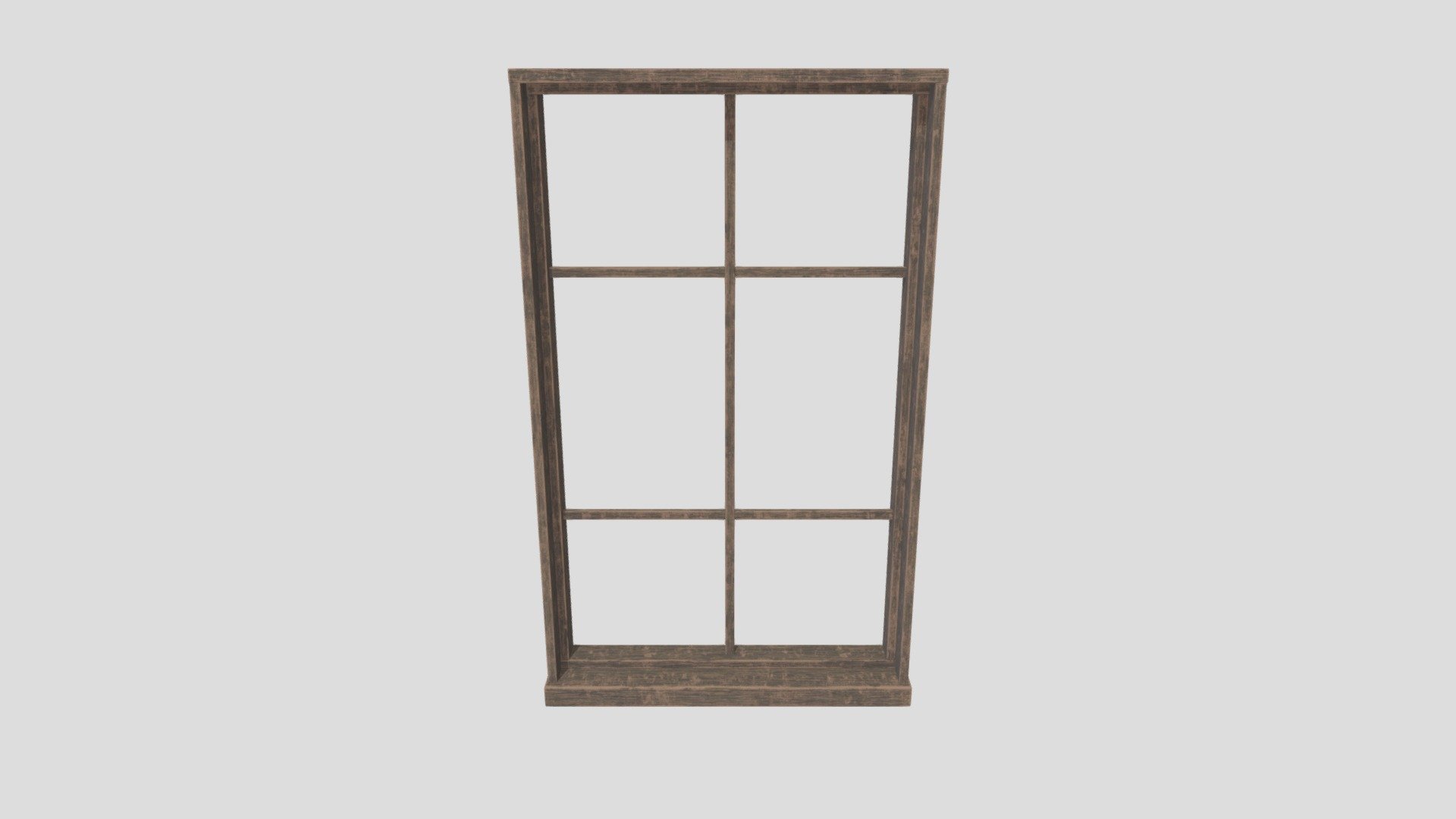 Wild West Theme Small Window *No Glass* - Download Free 3D model by ...