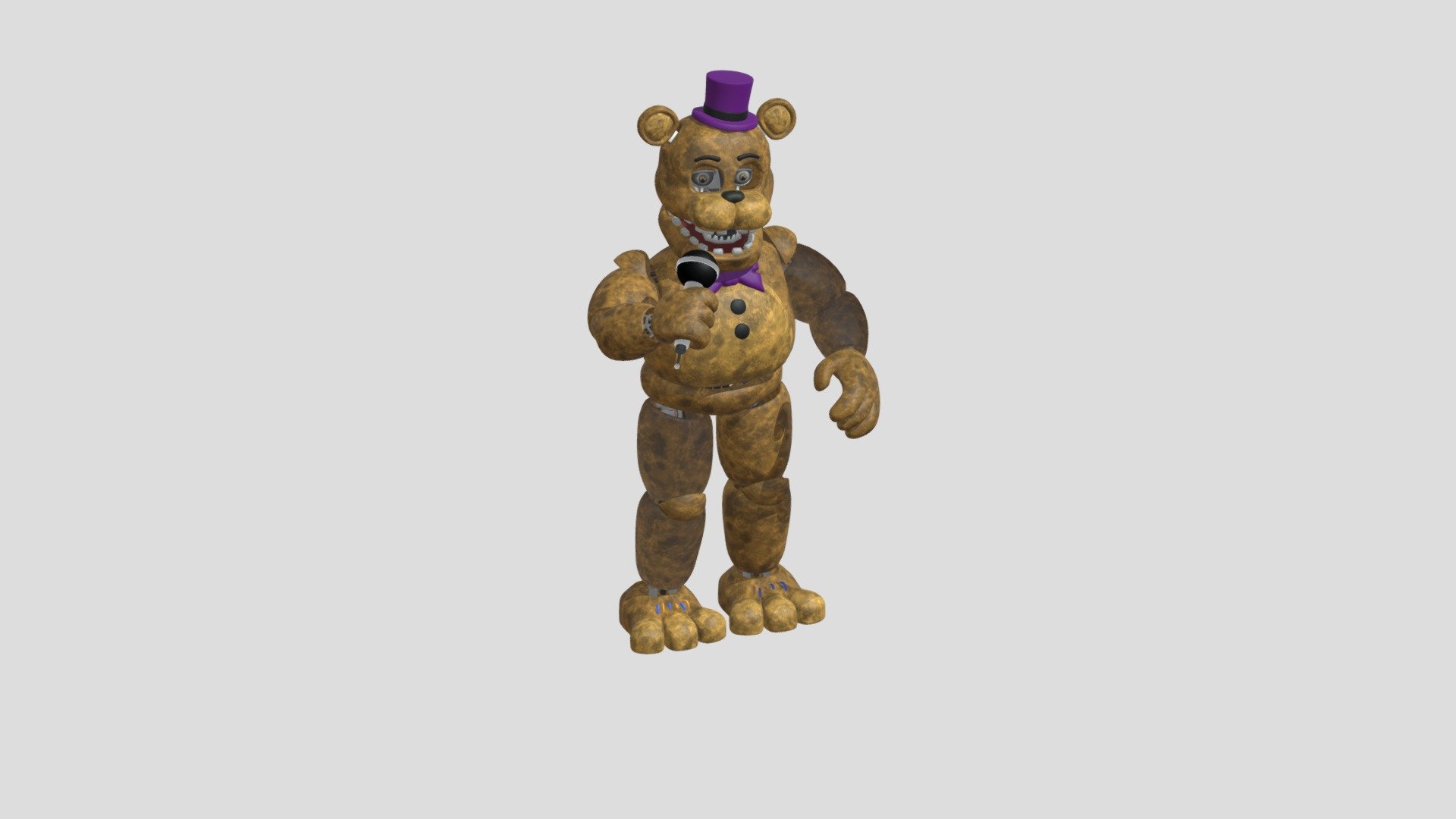unwithered-fredbear-the-bear - 3D model by Z4CHROIUS_Offic (@Z400 ...