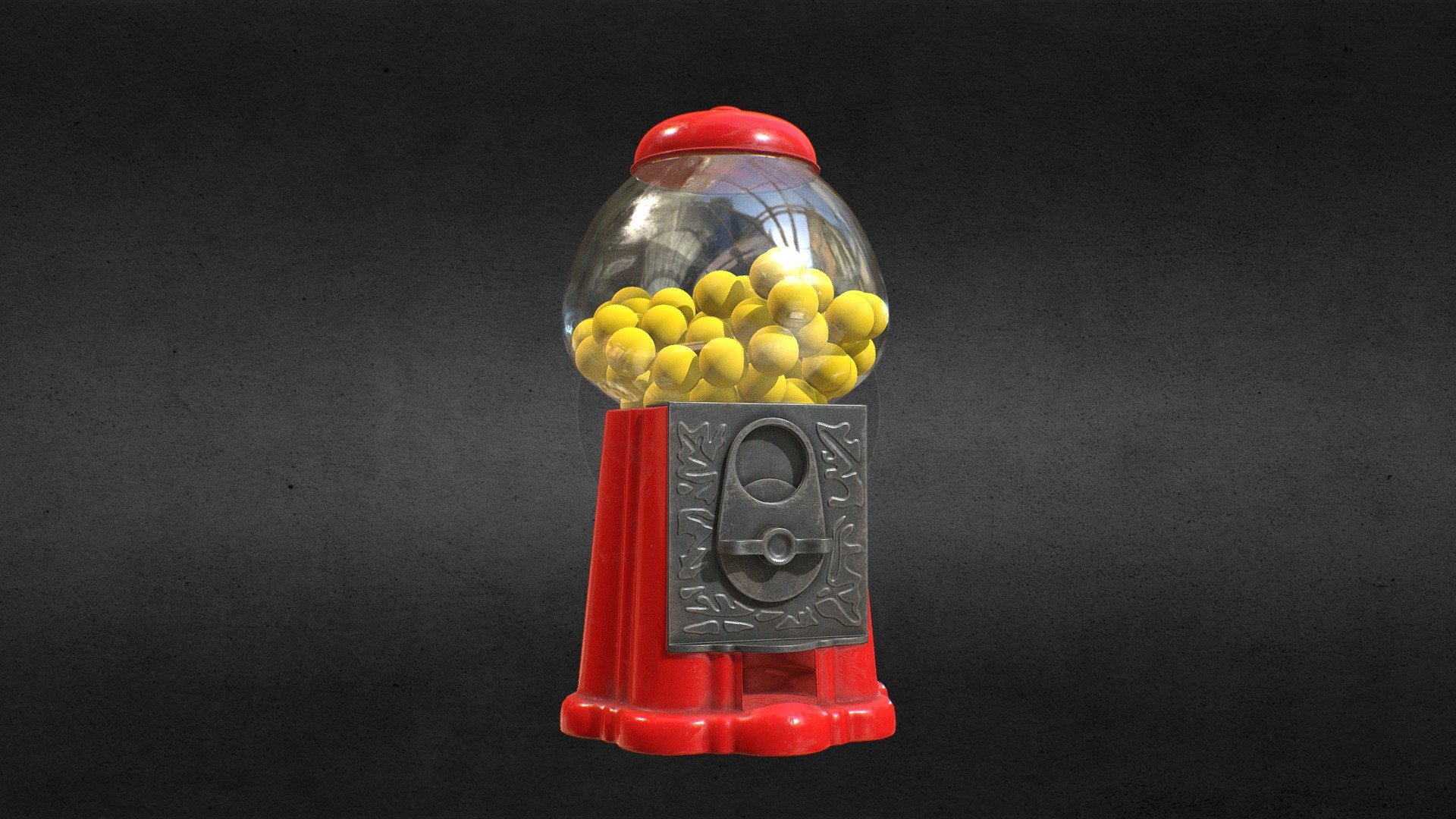 Gumball Machine - Download Free 3D model by twirl [a913ffb] - Sketchfab