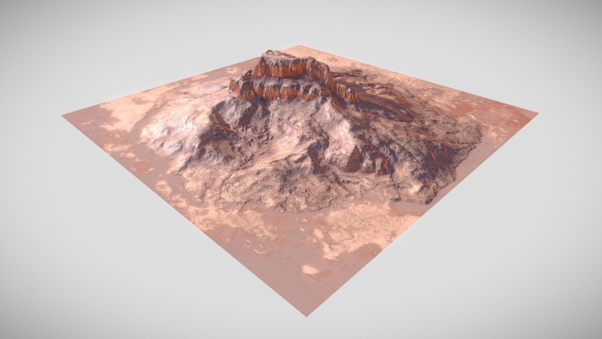 Desert Mesa V2 - 3D model by JayT3D (@beardyjosh) [a9145c2] - Sketchfab