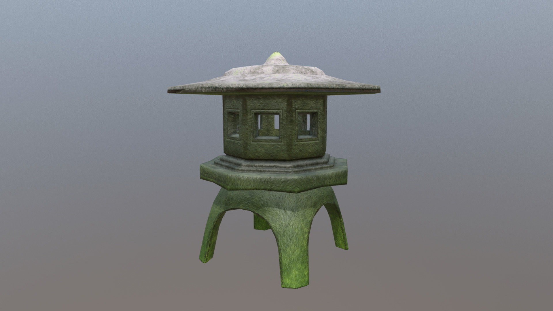 Stone Lantern - Download Free 3D model by RunemarkStudio [a914c67 ...