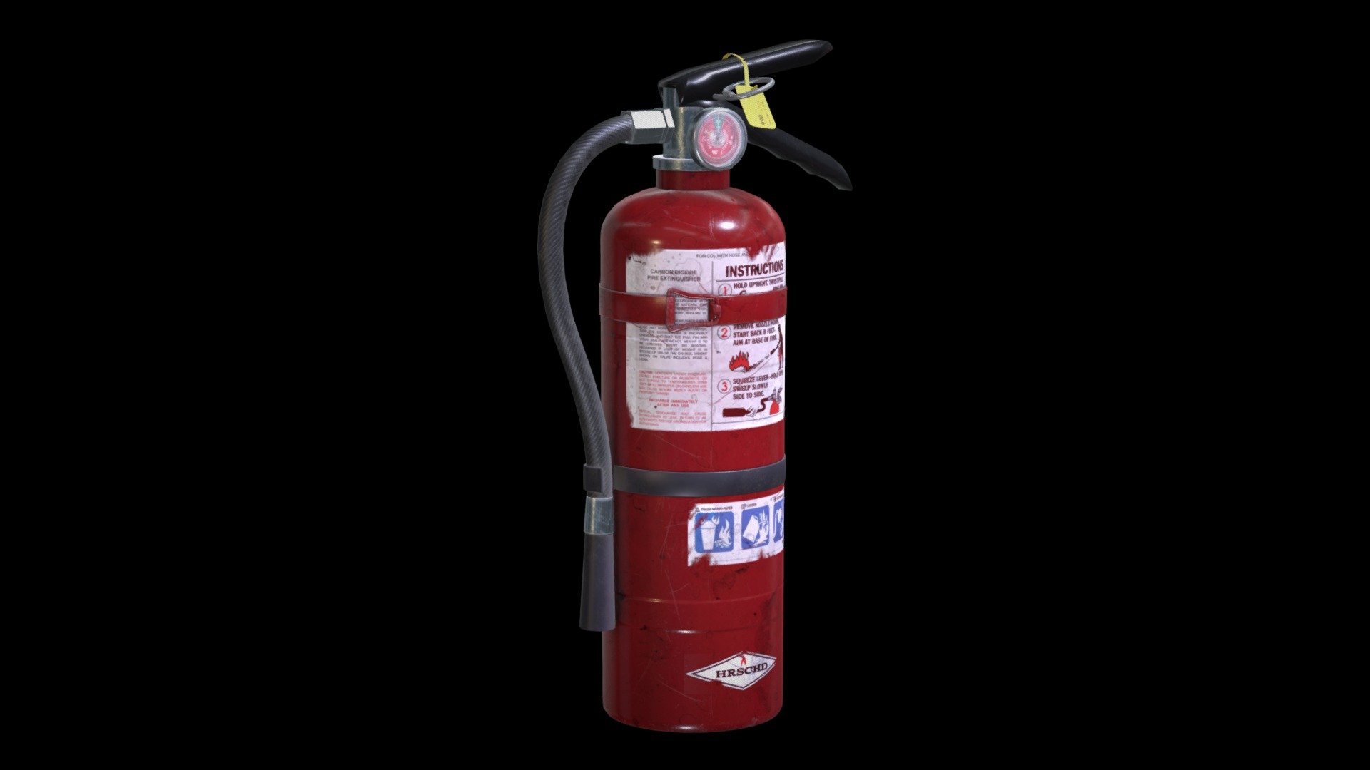 Fire Extinguisher Game Props - Download Free 3D model by horuschild ...
