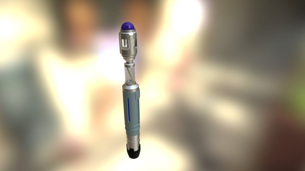 Sonic Screwdriver - 3D model by Teyden Pearl (@tpearl) [a91987d ...