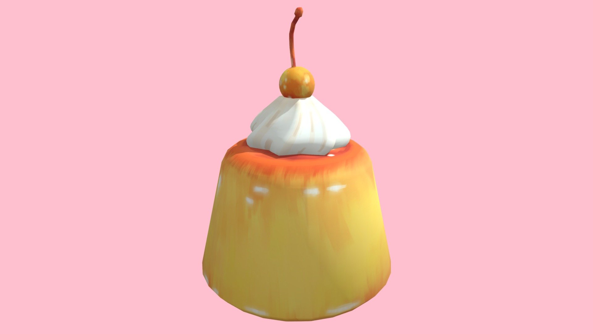 Stylized Caramel Pudding - Download Free 3D model by stxnycrxcker ...