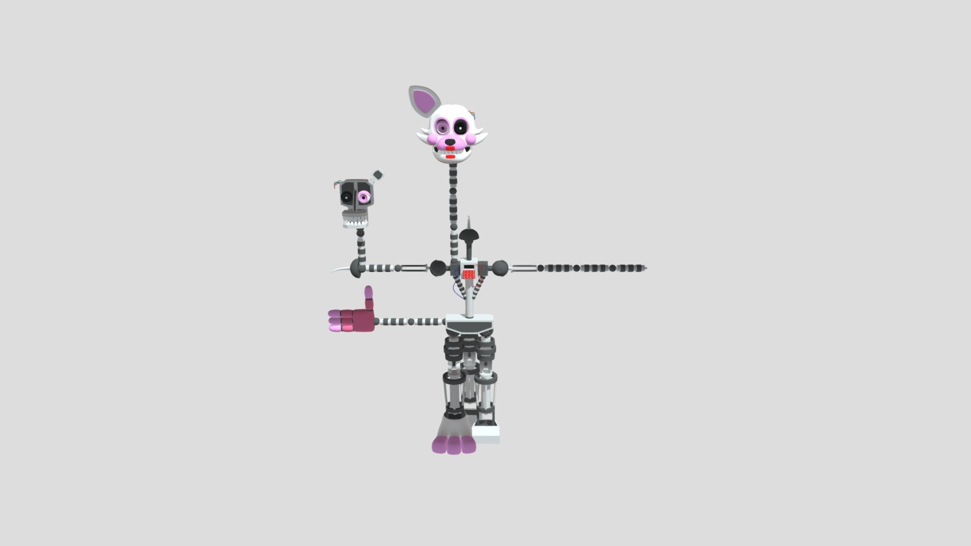 Mangle(No Rig,Sorry) - Download Free 3D model by Juandbeer [a91a2ee ...