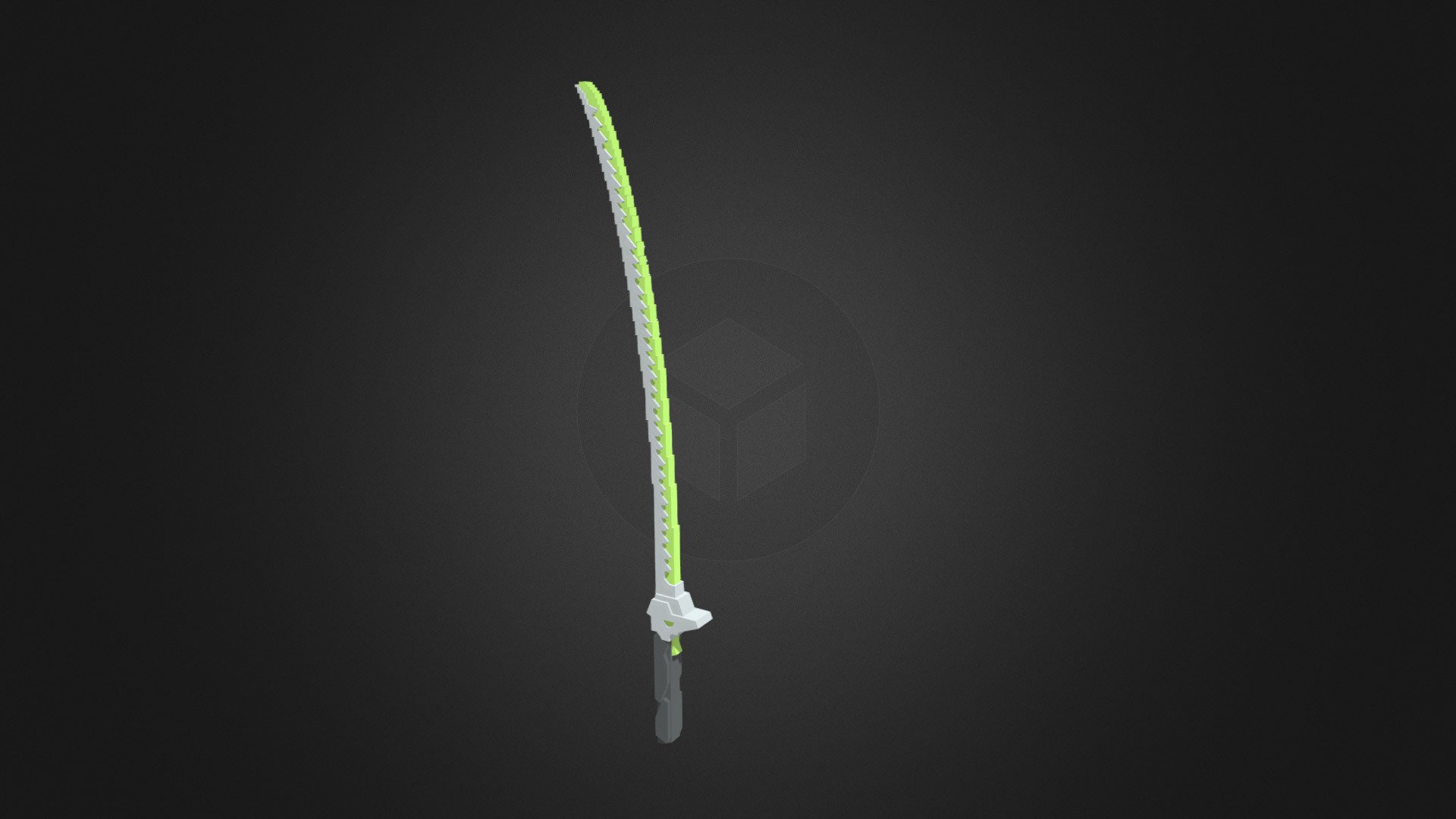 Genji's sword - 3D model by welormit [a91b426] - Sketchfab