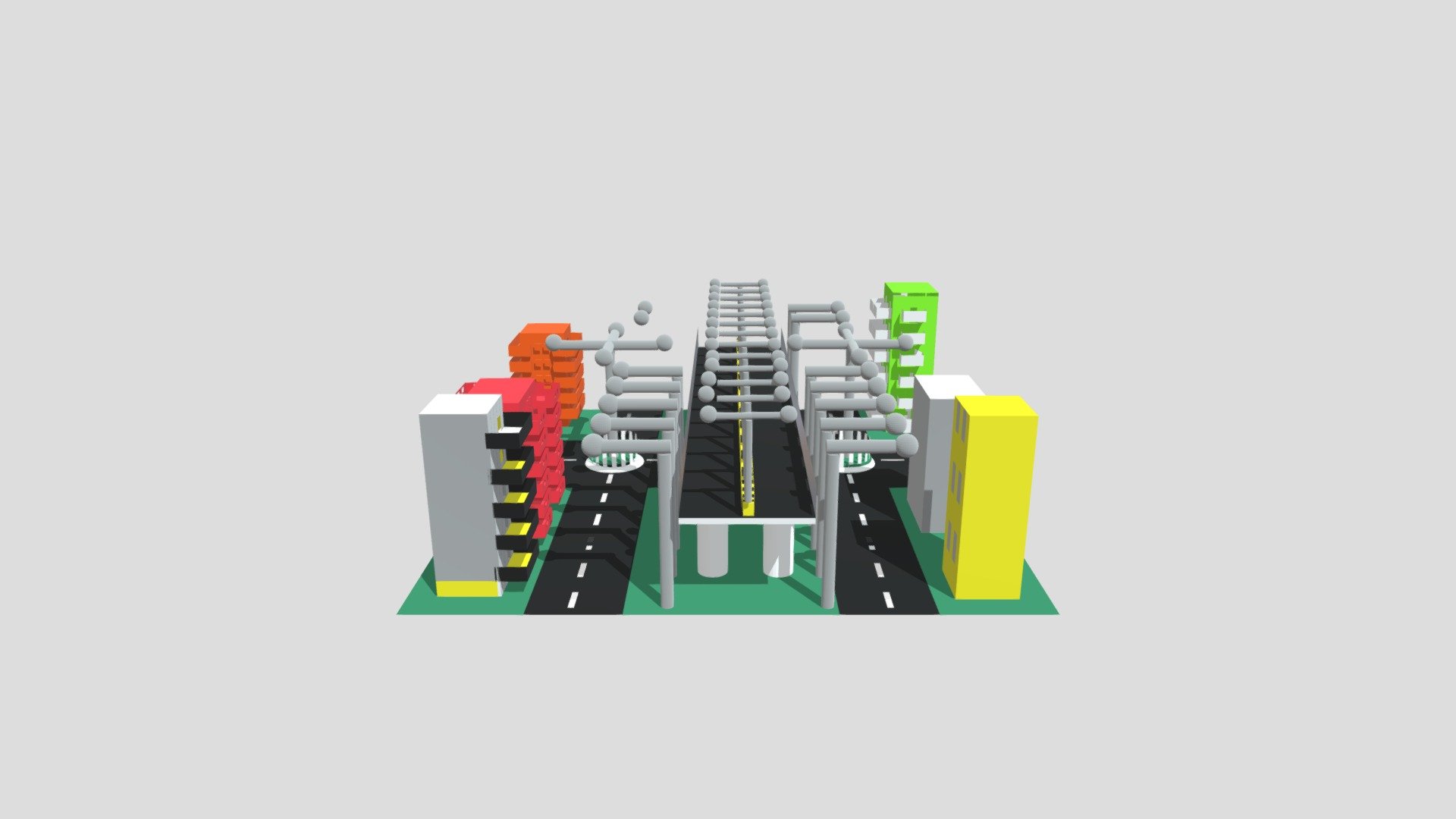 City - 3D model by Tanmay-Srivatsa [a91b7e9] - Sketchfab