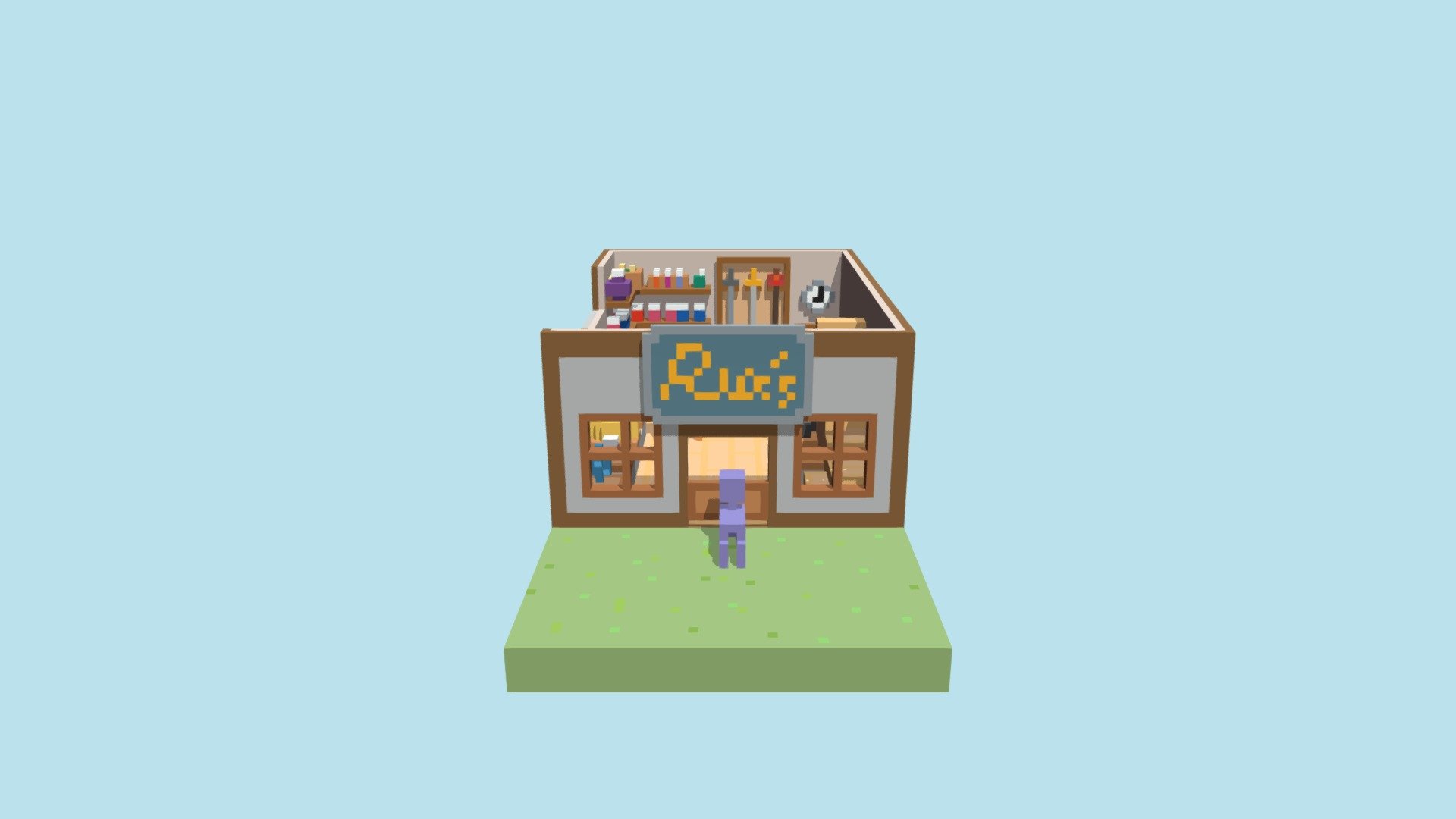 Shop - Download Free 3D model by atrodilla [a91dbcd] - Sketchfab