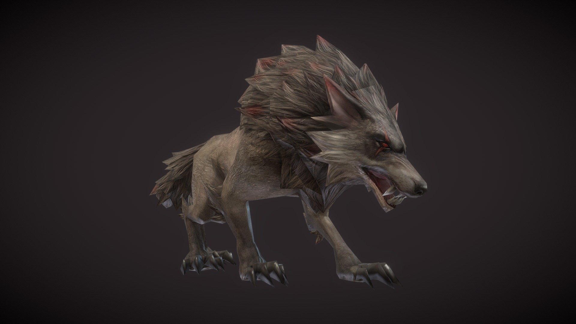 Wolf ★ - 3D model by Perfect3D Store (@perfect3Dstore) [a91f24b ...