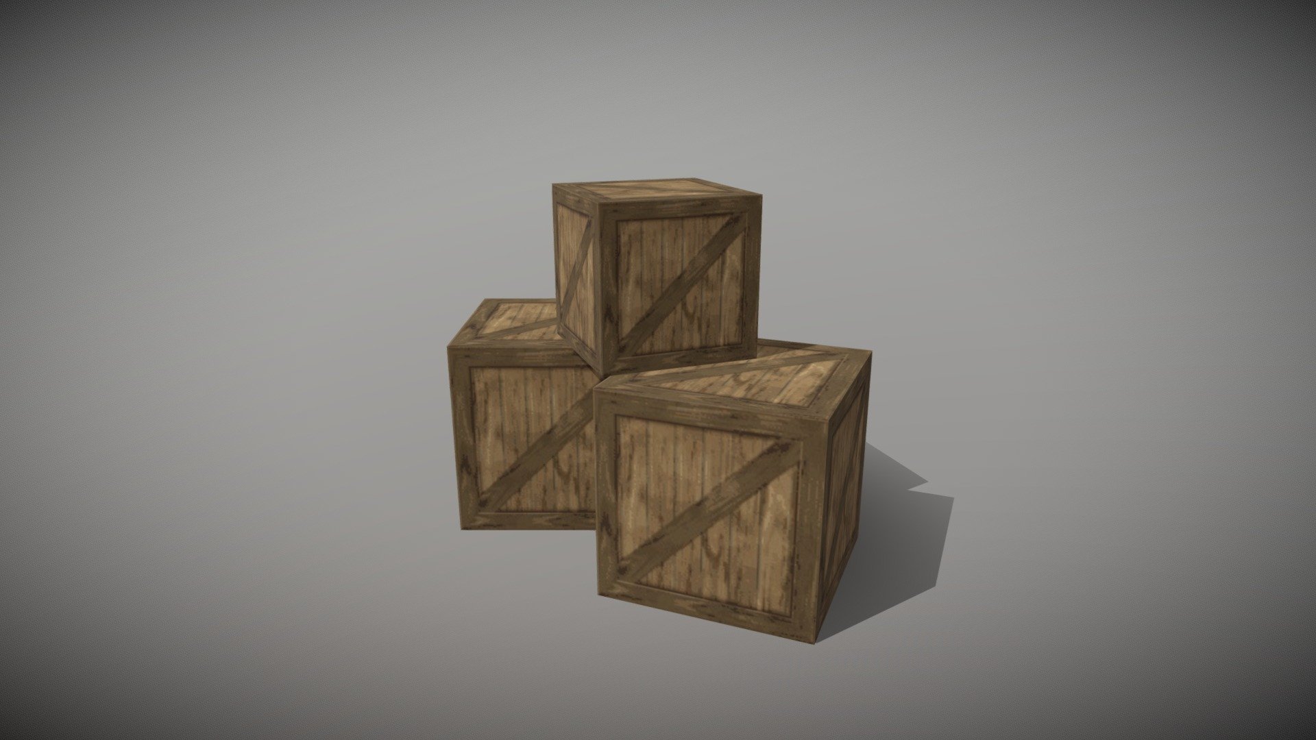 Pixelated Crate Pile - Download Free 3D model by Celubus [a91f783 ...
