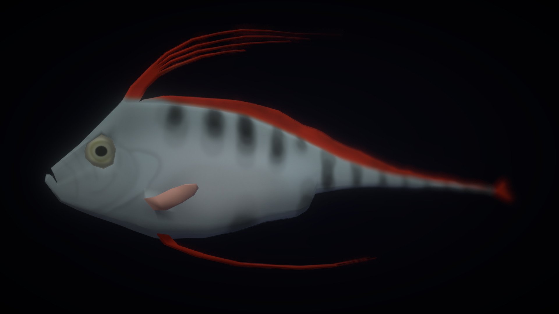 Juvenile Scalloped Ribbonfish - 3D model by CatfishYAY [a920ebb ...