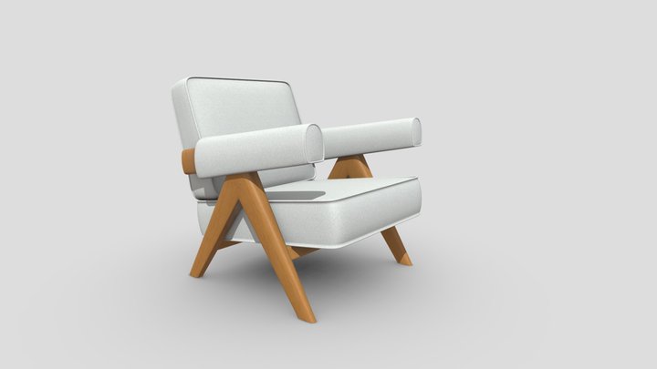 White-chair 3D models - Sketchfab