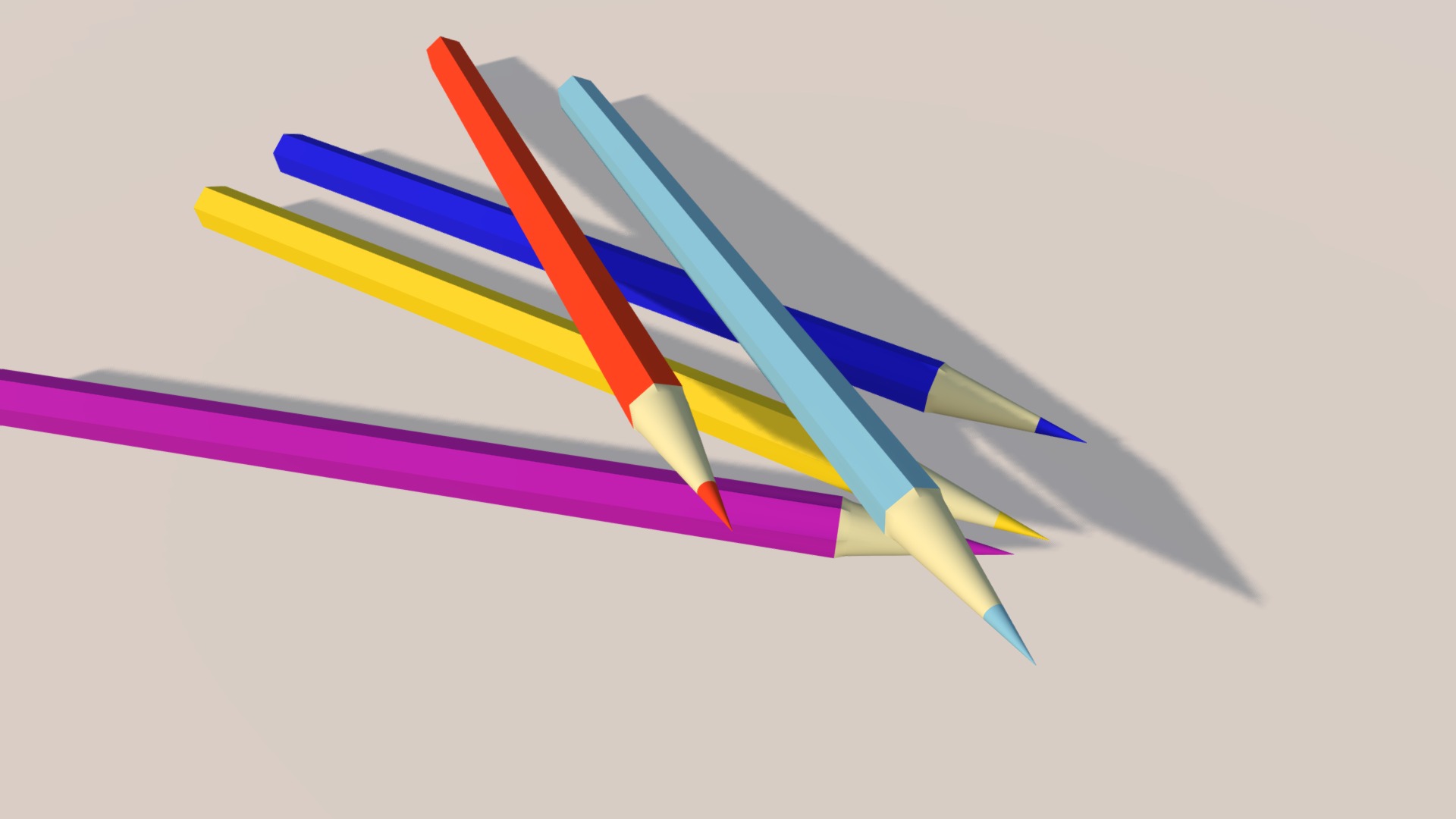 Pencil - 3D model by matildarosberg [a922c90] - Sketchfab