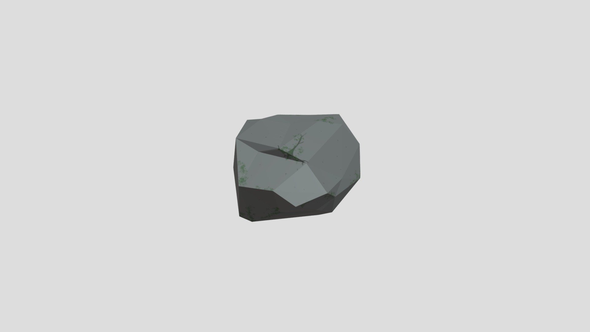 Low Poly Rock - 3D model by DemyvandenHeerik [a923007] - Sketchfab