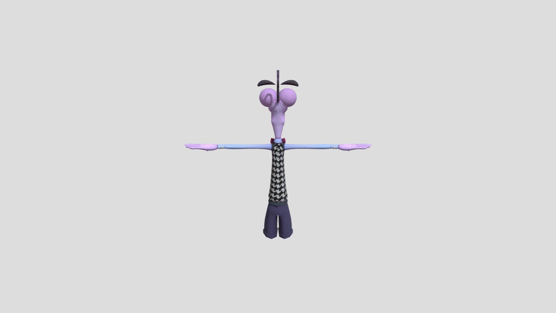 Fear Inside Out Thought Bubbles 3d Model - Download Free 3D model by ...