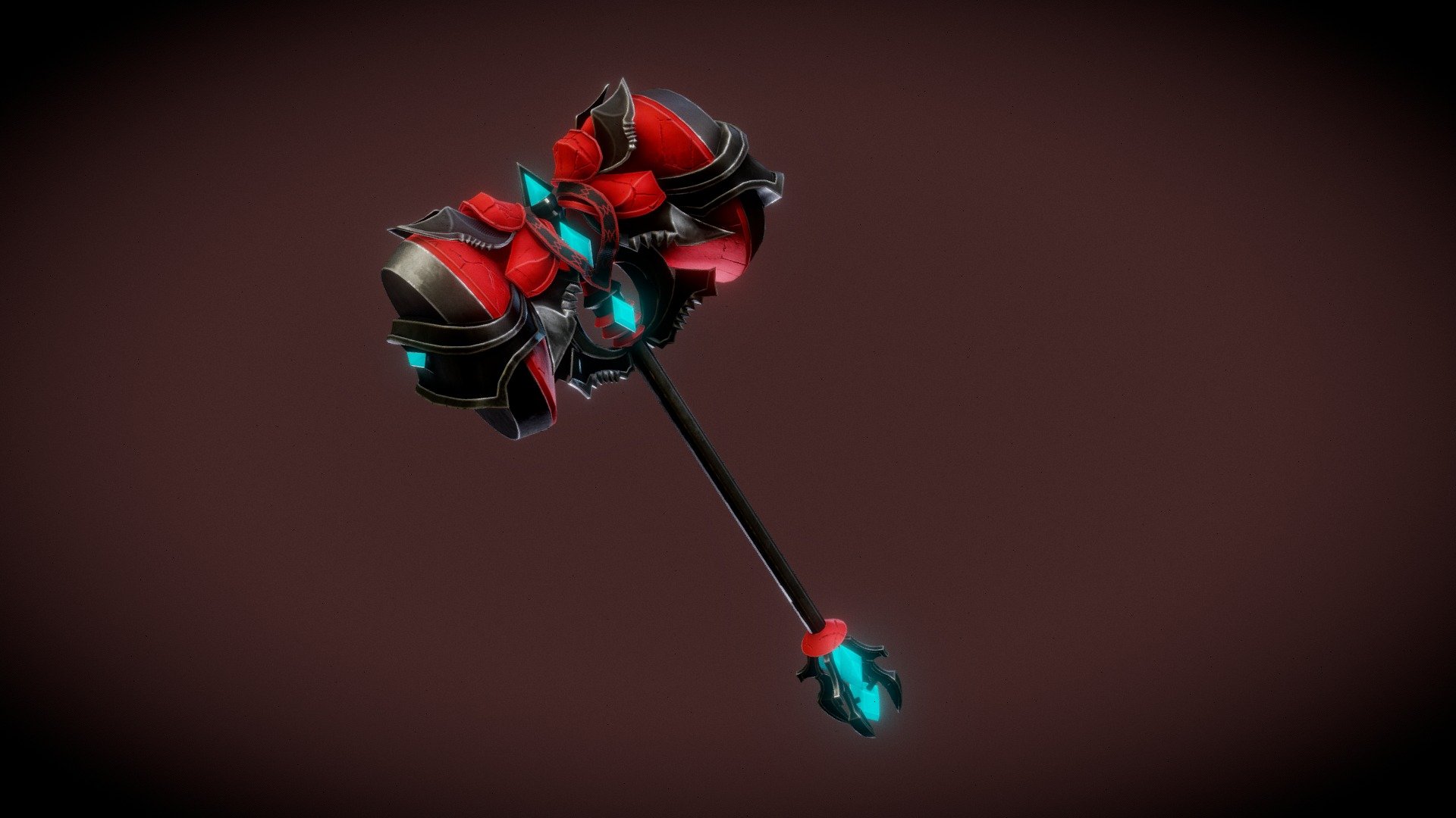 Darkblood Hammer - 3D model by Gradual Wave (@GradualWave) [a923d22 ...