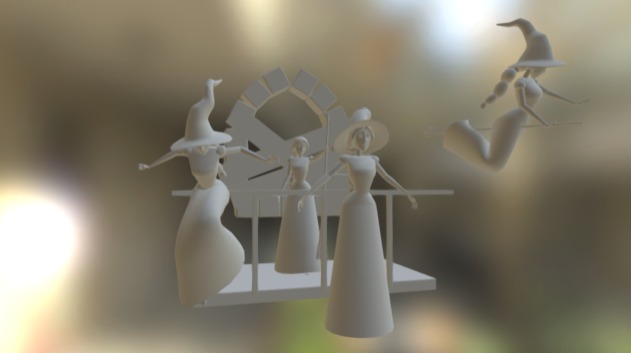 Elphaba - 3D model by timhintonart [a924715] - Sketchfab