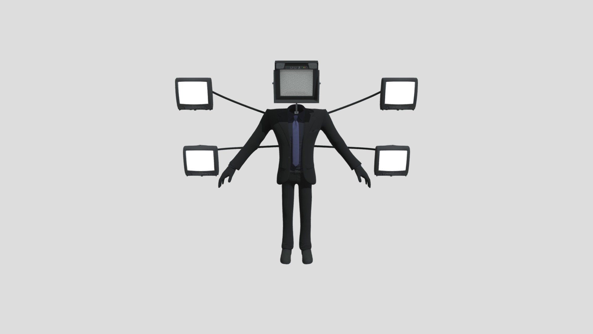 tv man larg - Download Free 3D model by araznavidnoo [a9254e8] - Sketchfab
