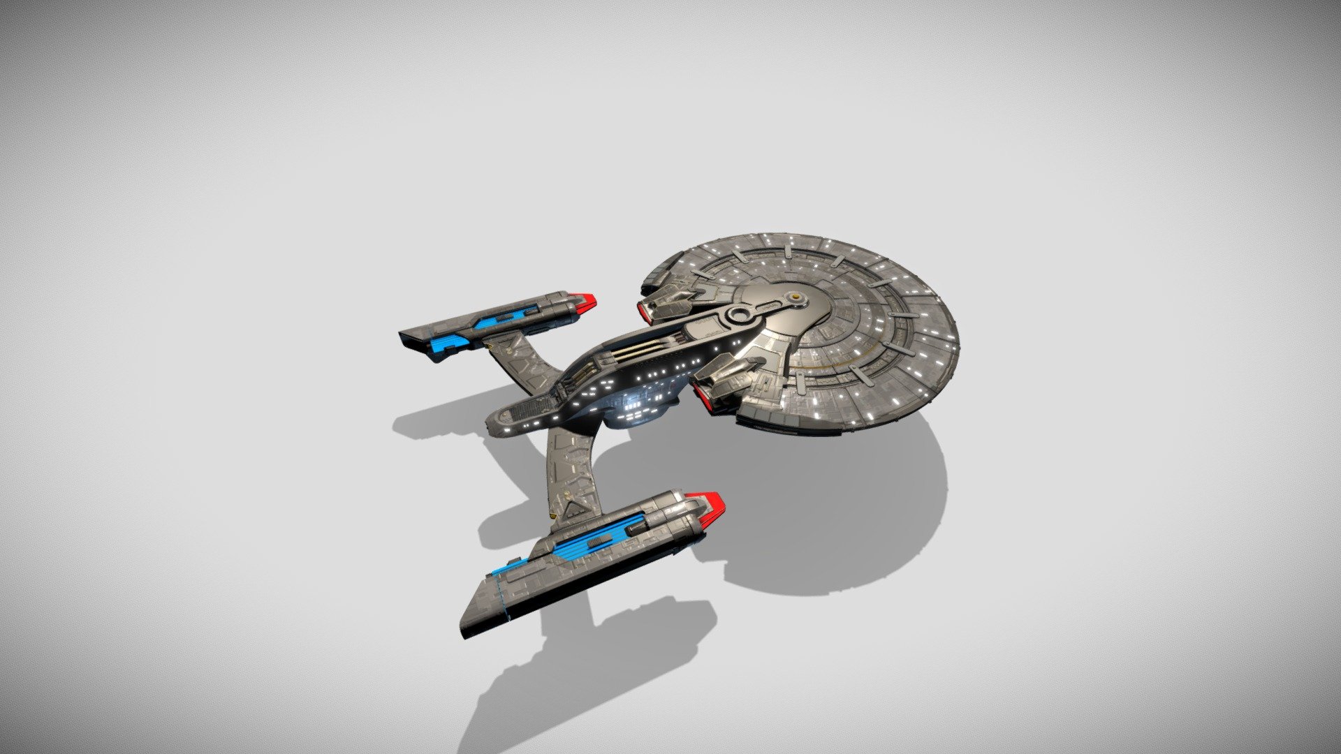USS Oberon (V2) - 3D model by Supermitch901 [a925672] - Sketchfab