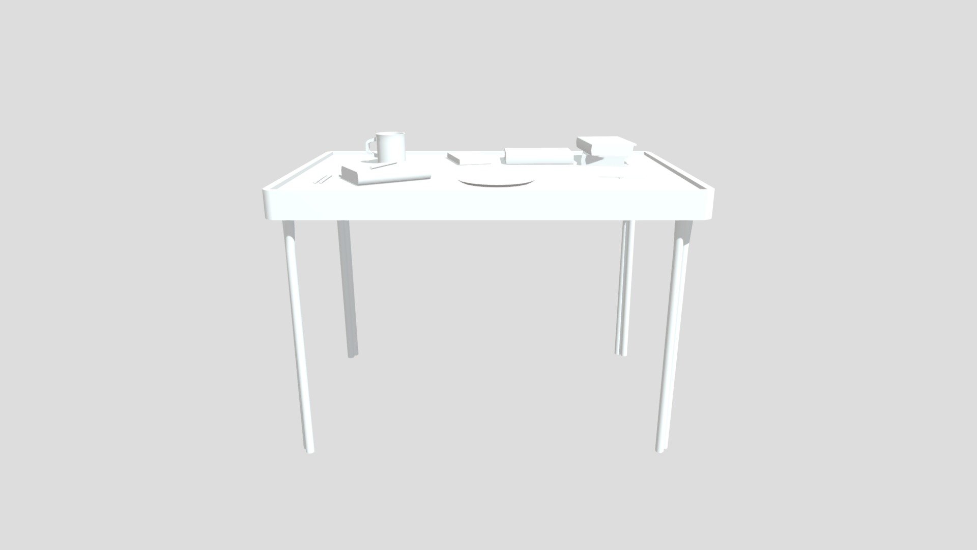 Breakfast Table WIP - Download Free 3D model by lwilliamss [a9268e5 ...