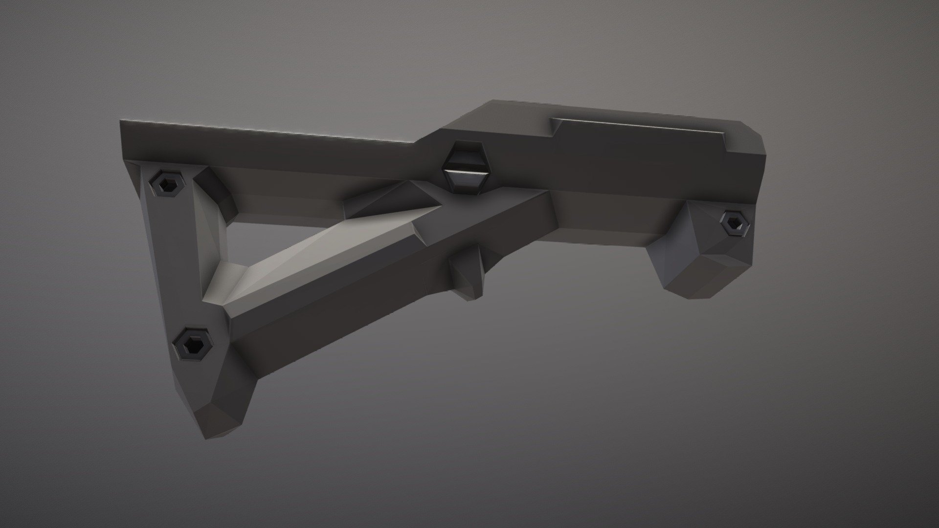 Low-Poly Magpul AFG - Download Free 3D model by notcplkerry [a92a52c ...