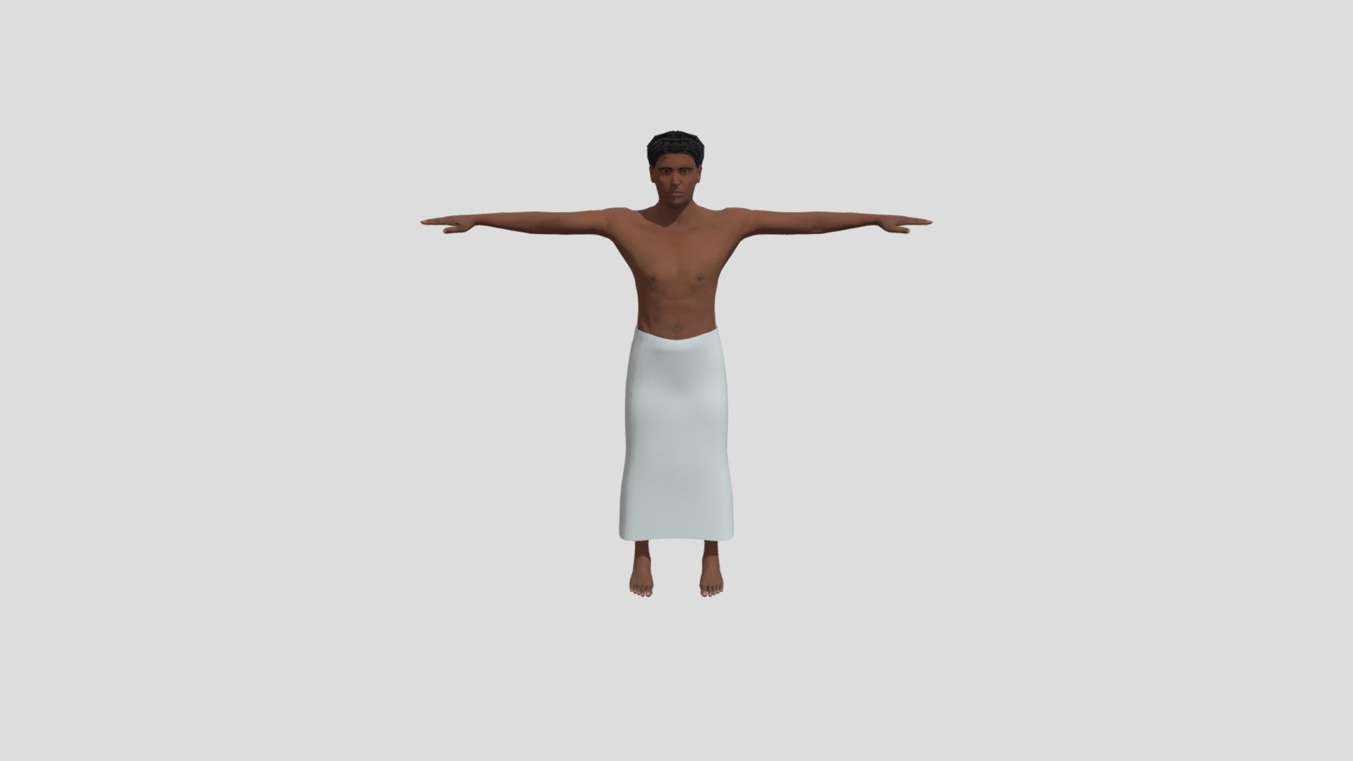 Mesopotamian t pose - Download Free 3D model by tguh.permadi [a92cff1 ...