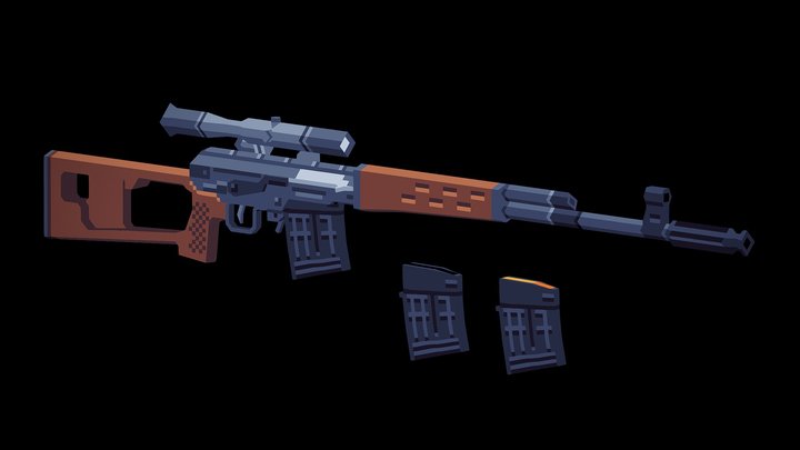 Firearm 3D models - Sketchfab