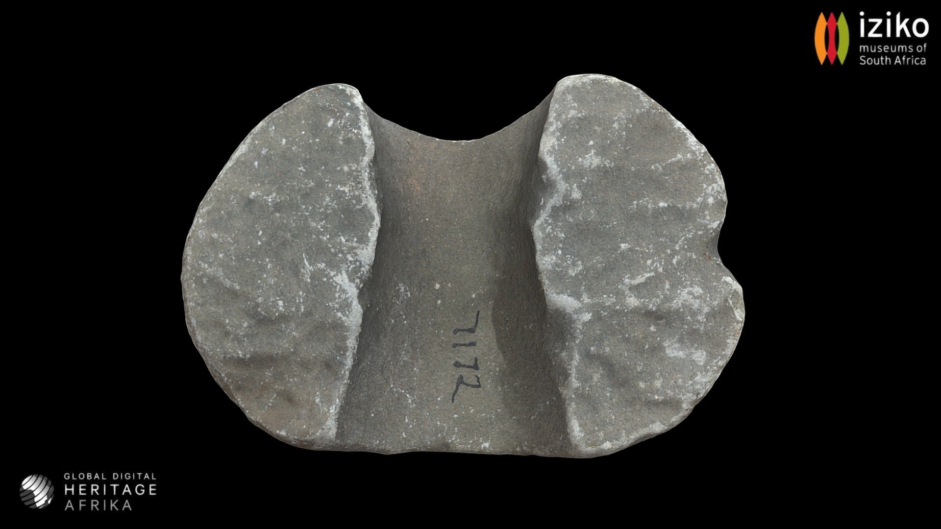 Half Bored Stone 1 - Fish Hoek, South Africa - Download Free 3D model ...