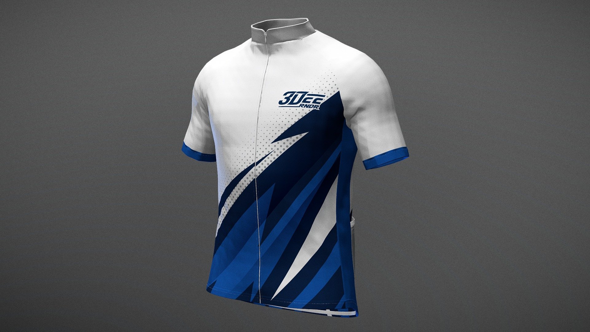 Cycling Jersey Download Free 3D Model By Sev sevclothing a92dcbd