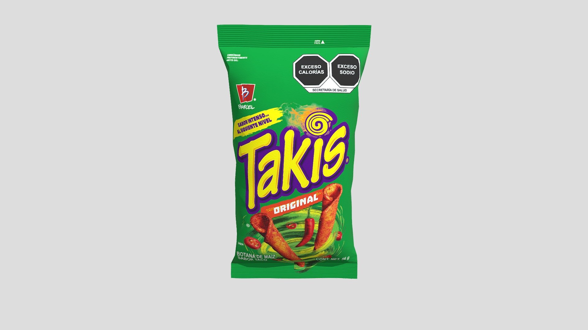 TAKIS FAJITA 56G - 3D model by xiumtz [a92f3b5] - Sketchfab