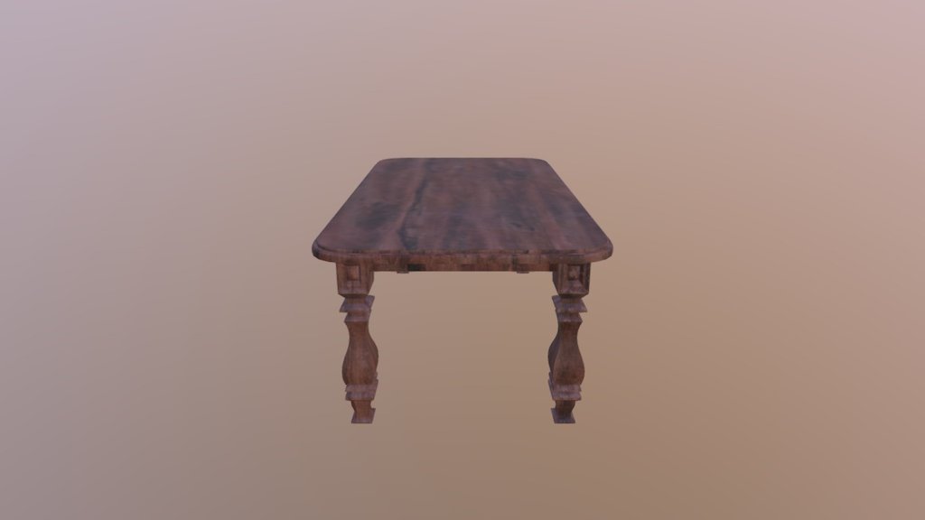 Kitchen Table - 3D model by Dobes (@TobyGCreations) [a92ffd6] - Sketchfab