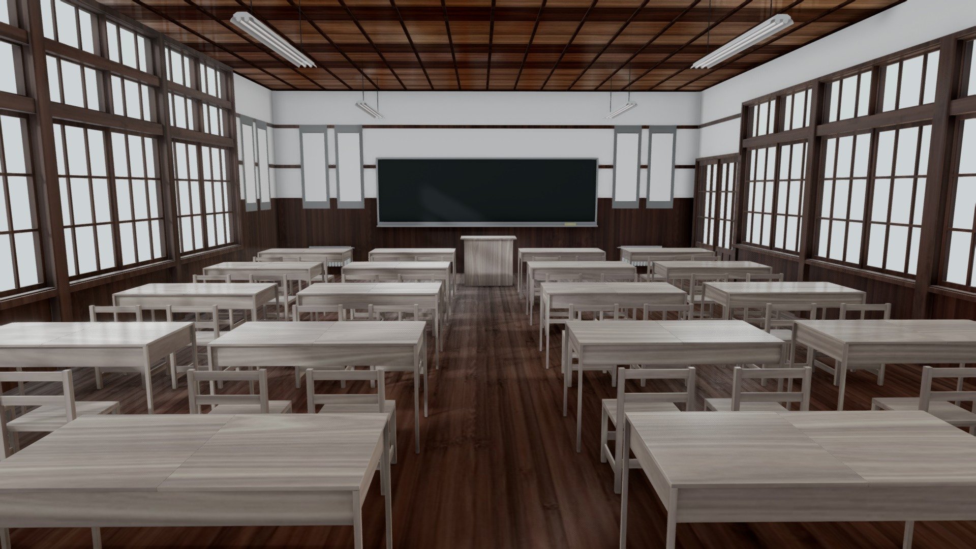 VR ClassRoom Sep. 2021 - Buy Royalty Free 3D model by BehNaM (@GbehnamG ...