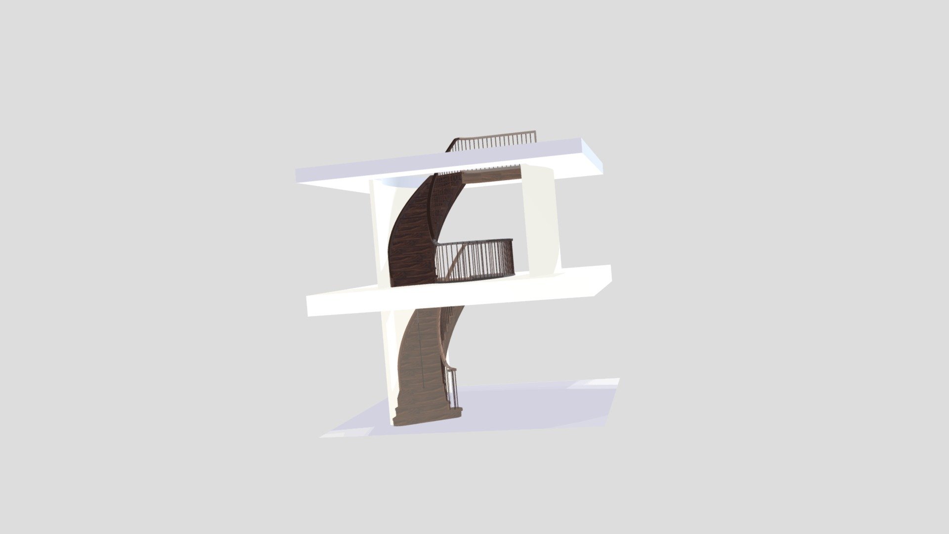 stairs - 3D model by ZPD KAMI (@zpdkami) [a9317b3] - Sketchfab