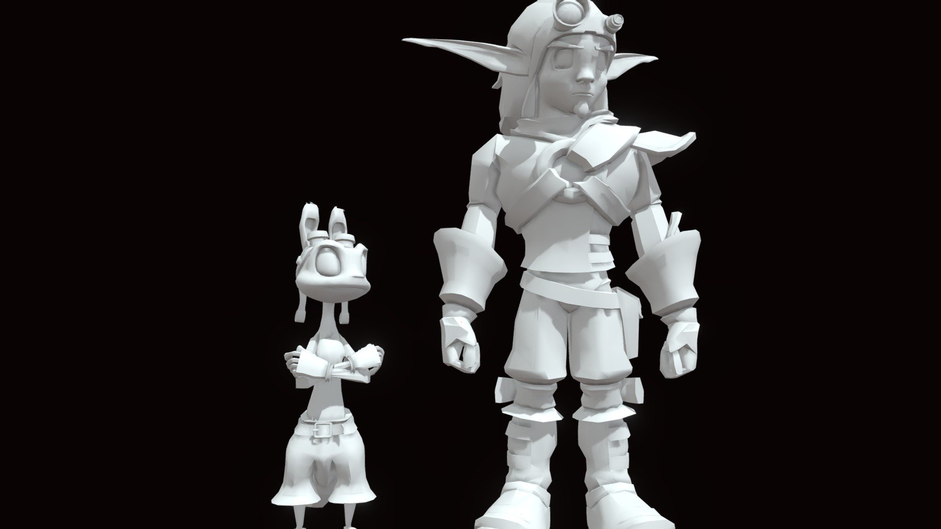 JAK & DAXTER - 3D model by BOSSposes (@bossposes3d) [a933b04] - Sketchfab