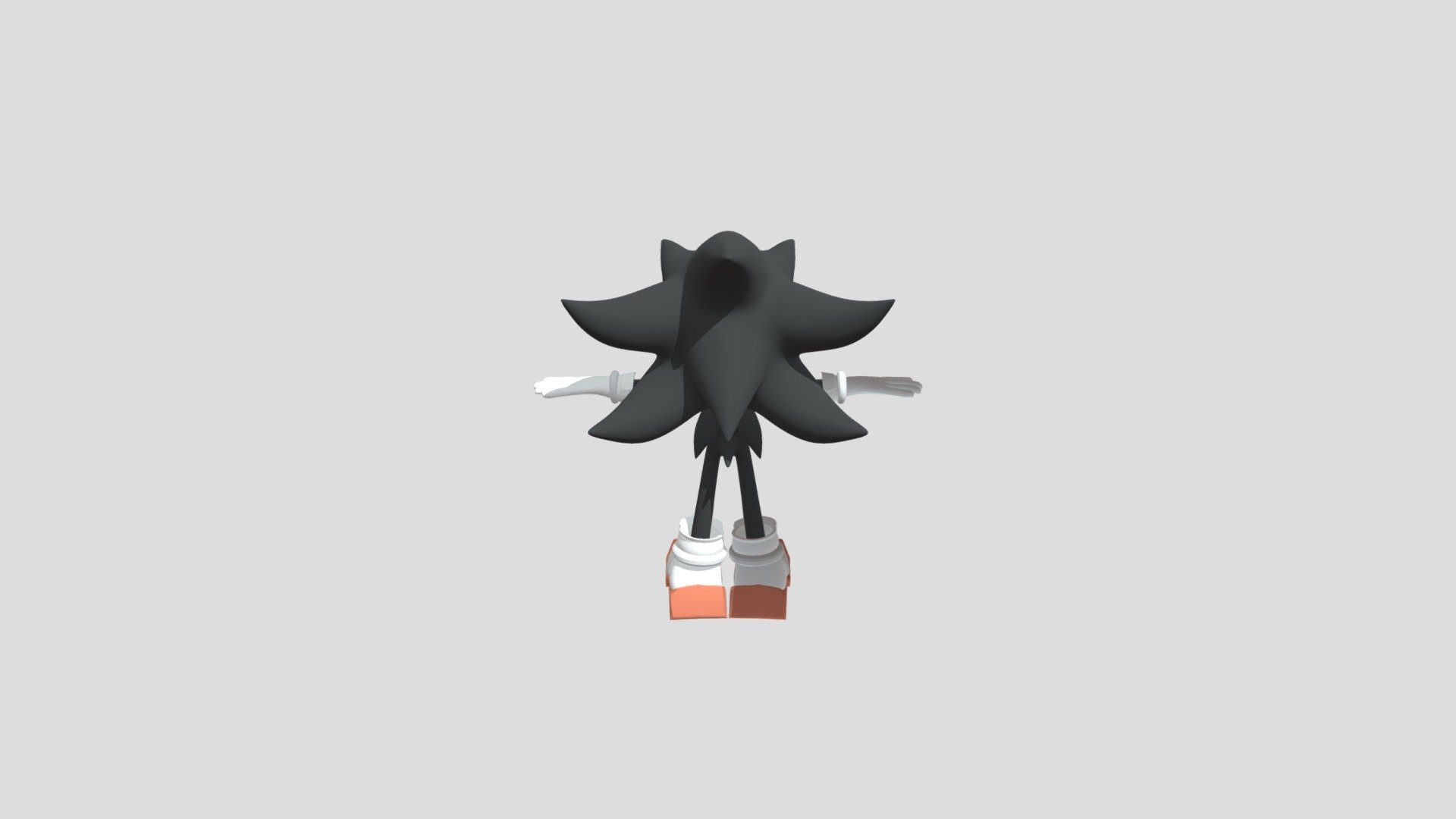 Shadow-the-hedgehog-3d-model - Download Free 3D model by Victor is the ...