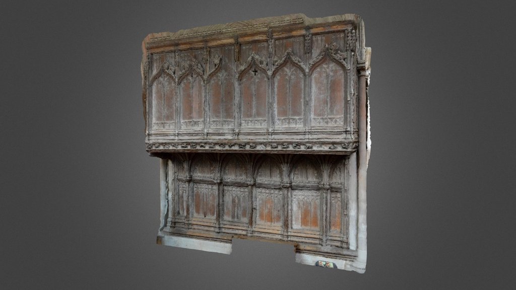 St Albans Abbey Watching Loft - 3D model by amasinton [a93929d] - Sketchfab
