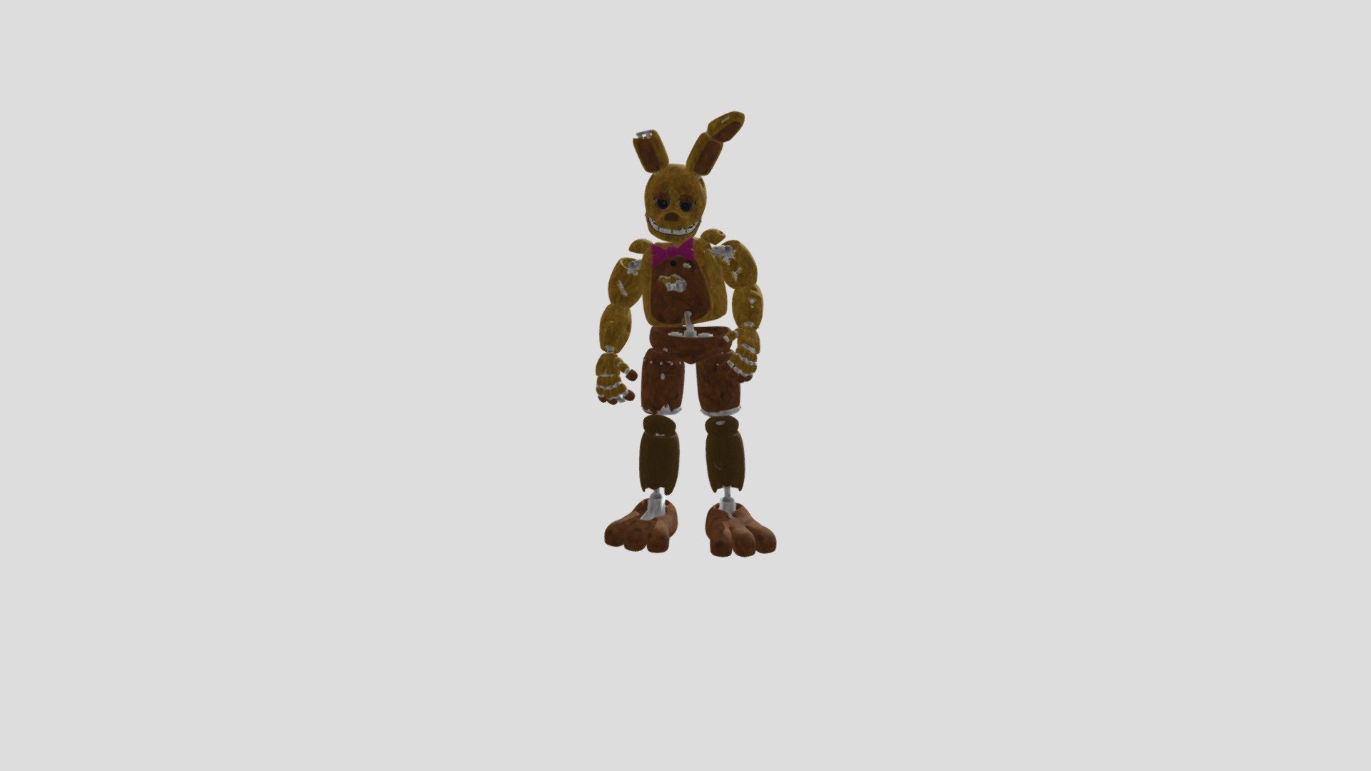 Withered Springbonnie v3 - Download Free 3D model by dwall8611 [a93affc ...