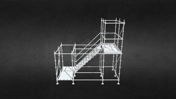 Scaffoldingmodel 3D models - Sketchfab