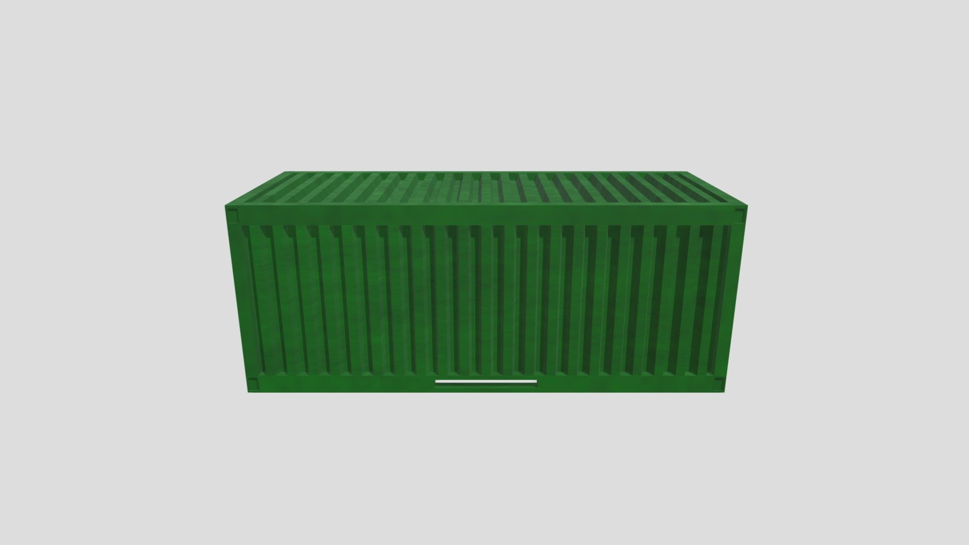 Green Shipping Container - 3D model by MithunanJ [a93d6c5] - Sketchfab