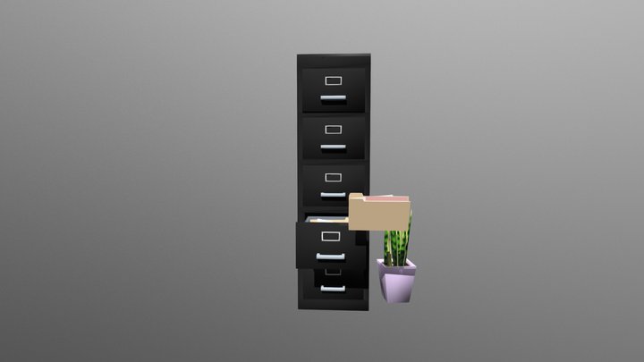 Filingcabinet 3D models - Sketchfab